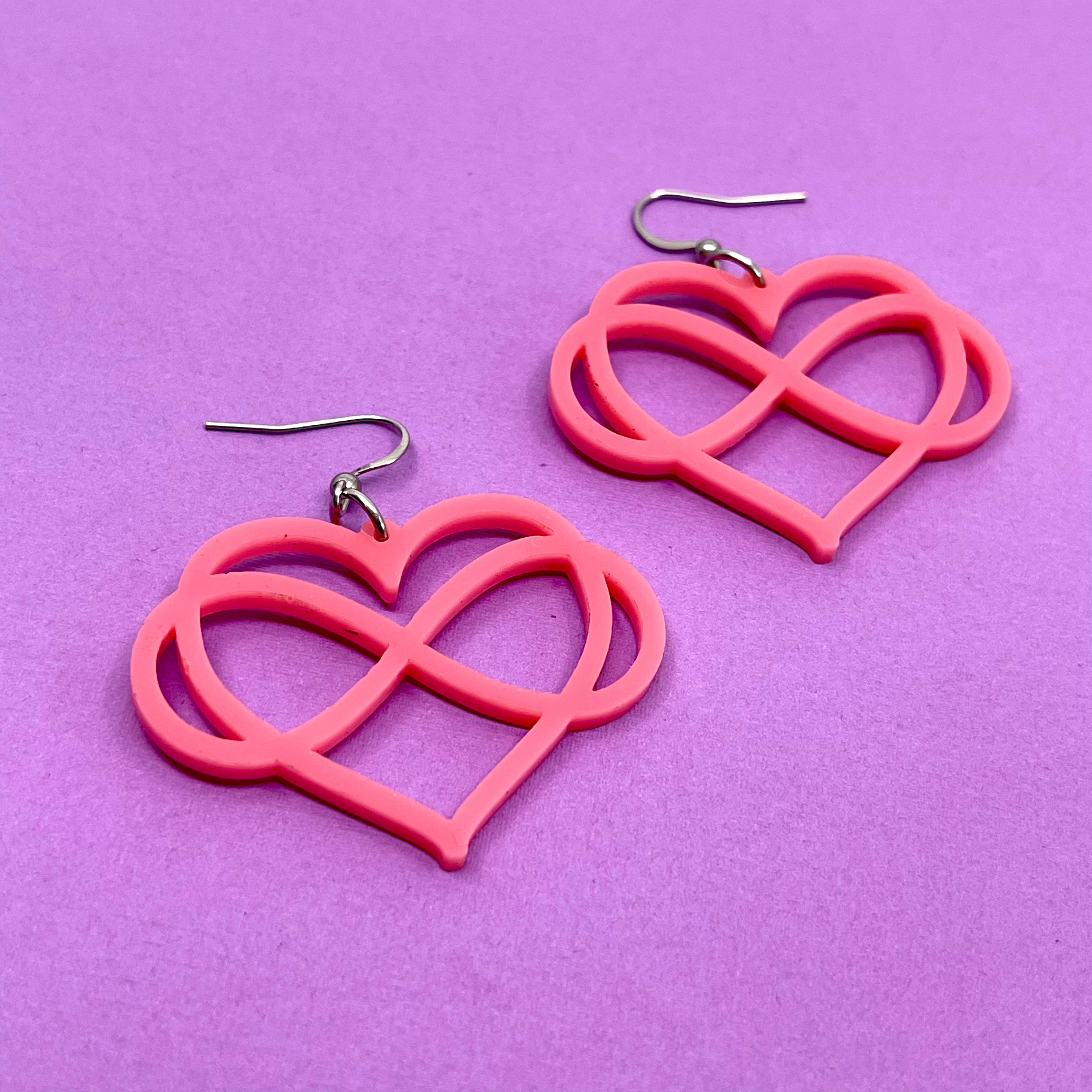 Polyamory Symbol Earrings – Color & Camp